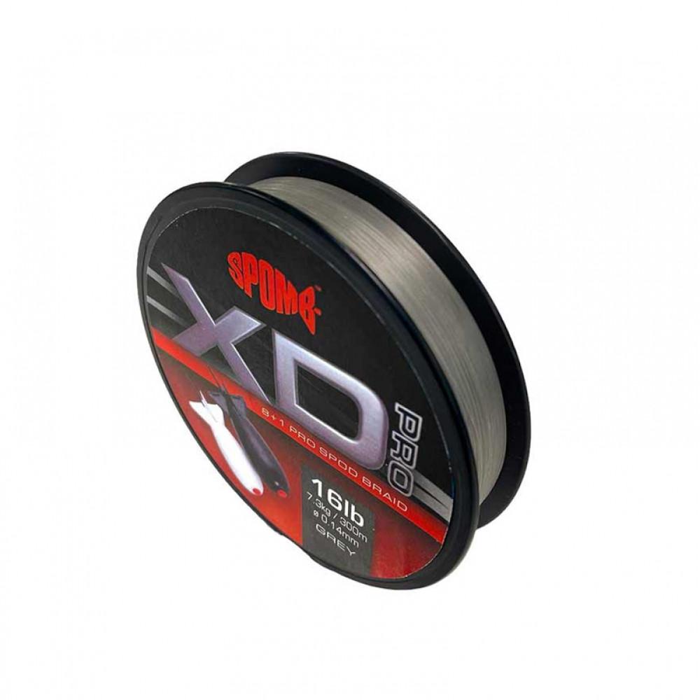 Spomb XD Pro Braid Grey 8+1 0.14mm 16lbs (DBL003)