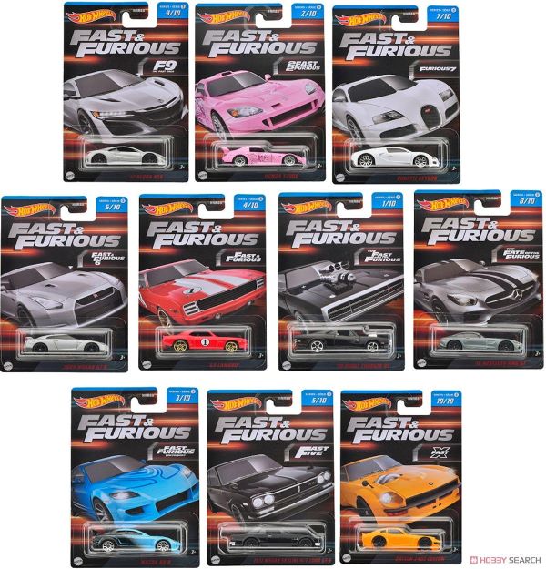HOT WHEELS FAST & FURIOUS AUTIC