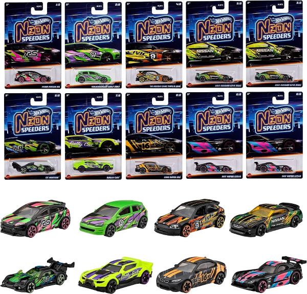 HOT WHEELS NEON AUTIC