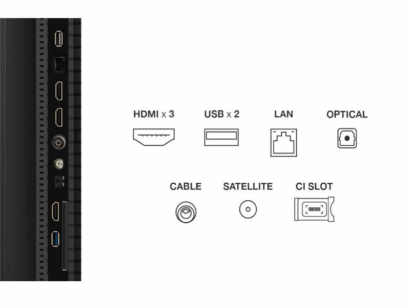 Televizor TCL 50P7K/QLED/50"/4K/60Hz/Google TV/crna