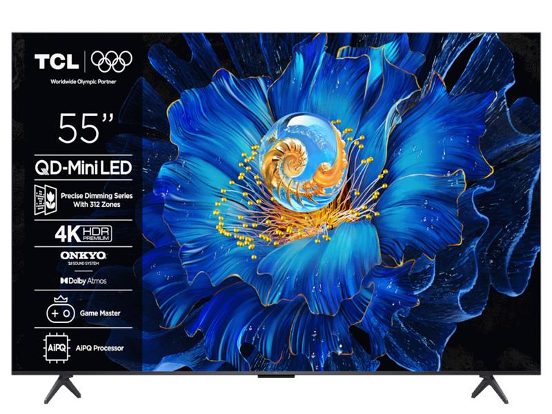 Televizor TCL 55C6KS/MiniLED/55"/4K/60Hz/Google TV/crna