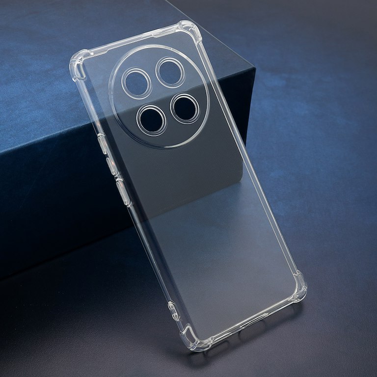 Silikonska futrola CRASHPROOF za Huawei Honor X9C/Magic 7 lite providna (MS)
