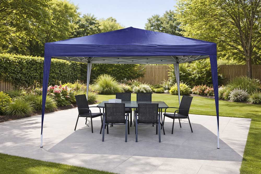 Progarden Pop-Up paviljon 3x3m Plavi – Instant Hladovina