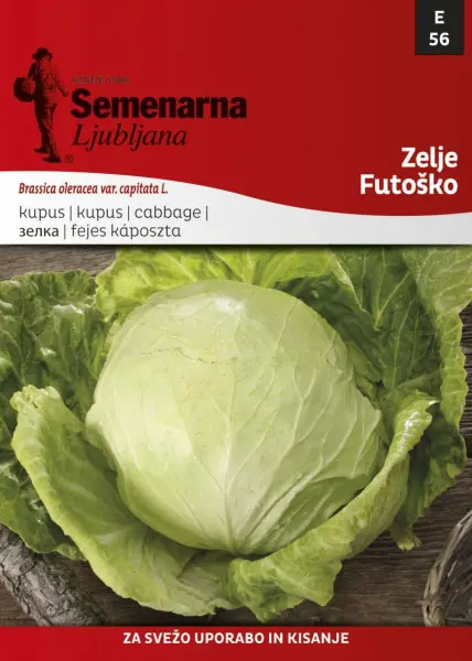 Povrće - seme 5 kesica - Kupus Futoški - Brassica oleracea var. capitata - 56