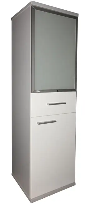 Stubni orman za kupatilo Bela 1333323