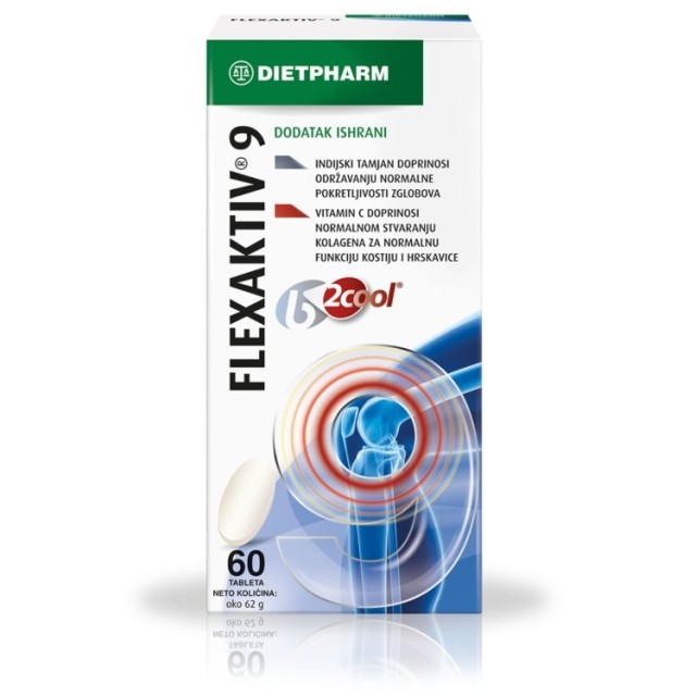 DIETPHARM FLEXAKTIV 9 60 TABLETA