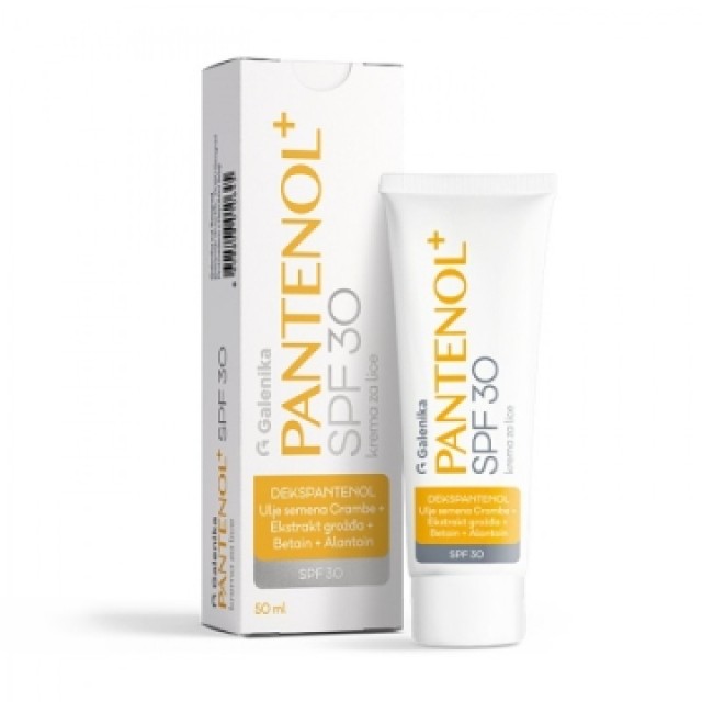 PANTENOL + SPF30 KREMA ZA LICE 50 ML