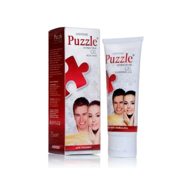 Puzzle antibakterijski gel za čišćenje lica 75 ml