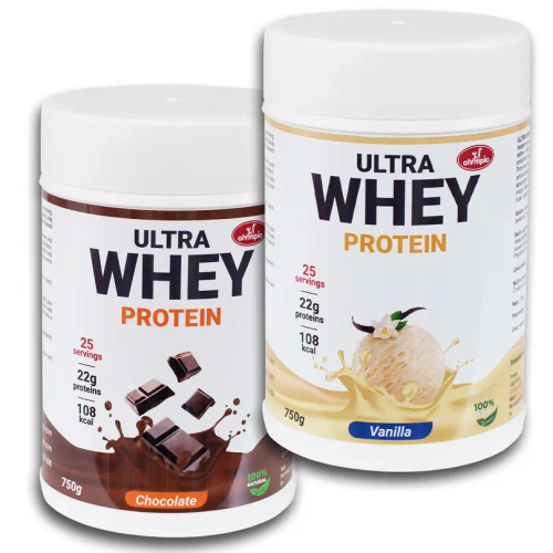 Olympic Ultra Whey Protein Vanila i Čokolada 750g, 2 komada