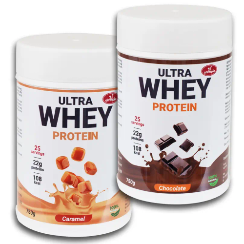 Olympic Ultra Whey Protein Čokolada i Karamela 750g, 2 komada
