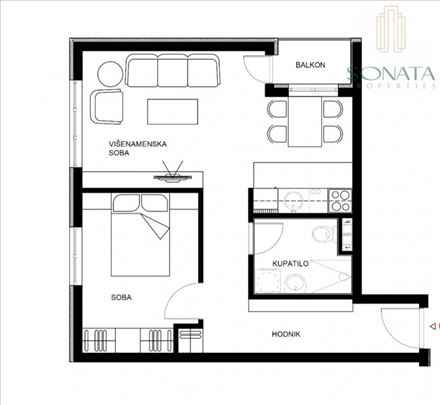 Odličan stan-savremena novogradnja, jesen 2026