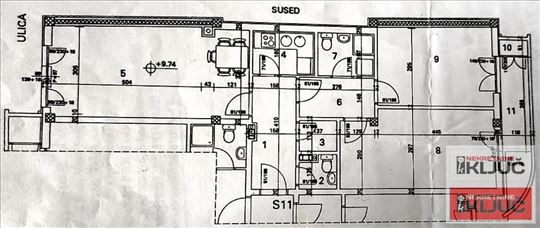 Centar, 78m2, Trosoban, Odličan