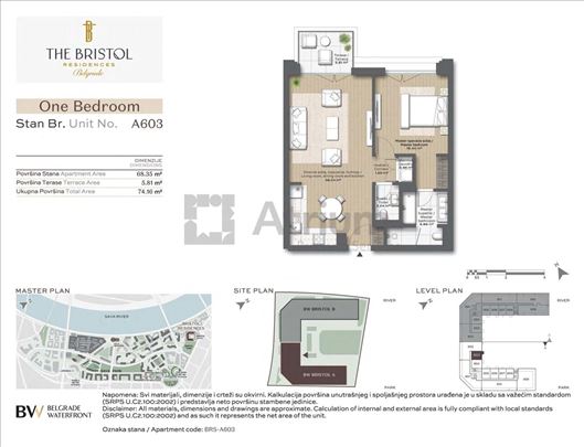 Dvosoban stan - BW Bristol Residences