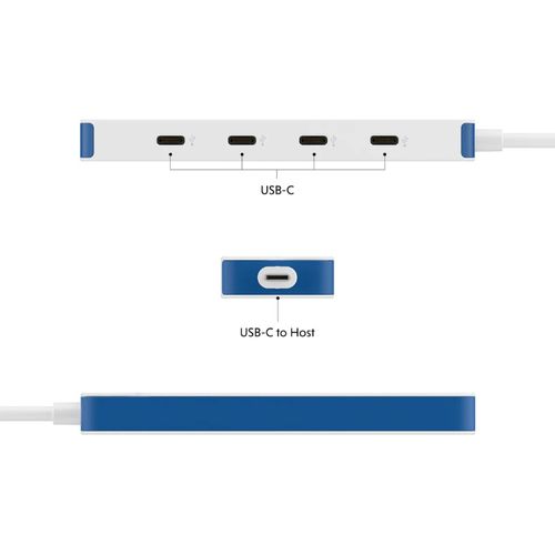 TARGUS HyperDrive Flex 4 Port USB-C Hub plavi (HD5201BUGL)