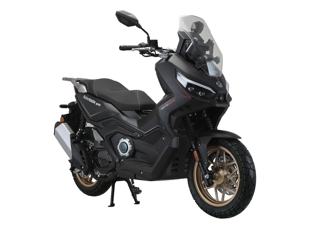 MOTOVENE NEW ADVISER CRNA 125 CM3 9,0 KW