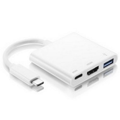FAST ASIA Adapter - konvertor USB 3.1 tip C - USB 3.0 + HDMI + tip C