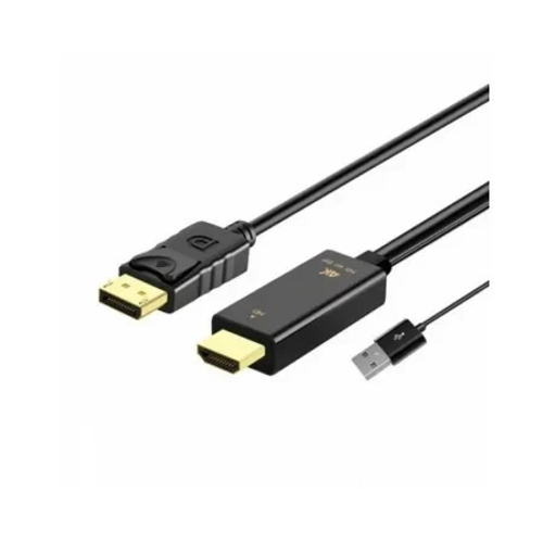 Kabl Displayport - HDMI M/M +USB 2.0/Linkom 1.8m