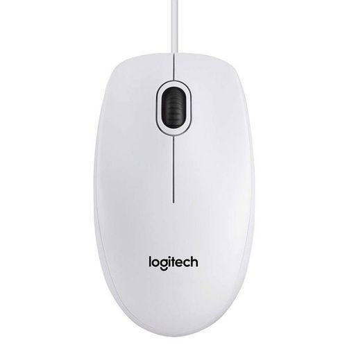Miš USB Logitech B100 Optical White