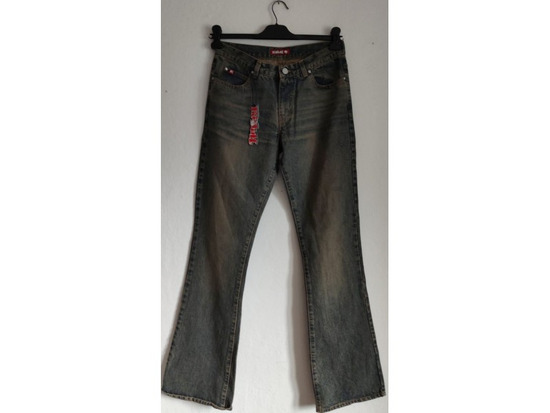 KILLAH Vintage `Dirty Wash` Farmerke - NOVO!