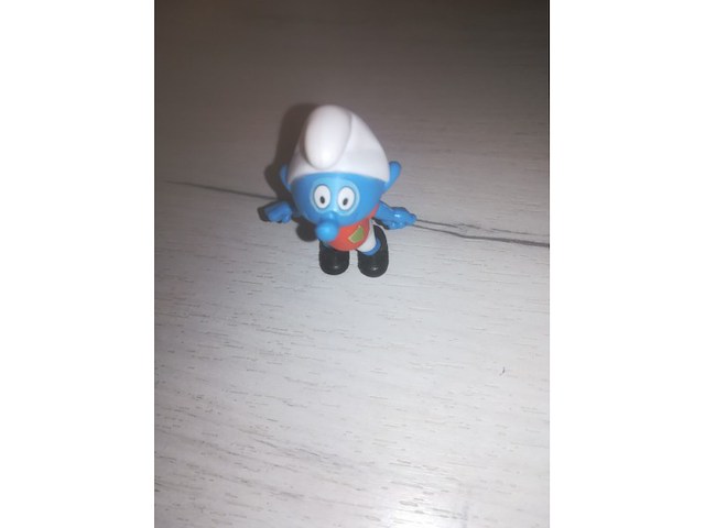 Stare kinder figure - Štrumf fudbaler 3