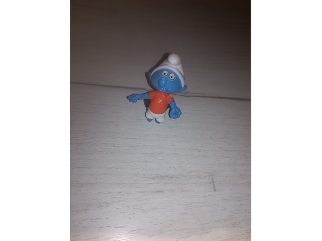 Stare kinder figure - Štrumf fudbaler 2