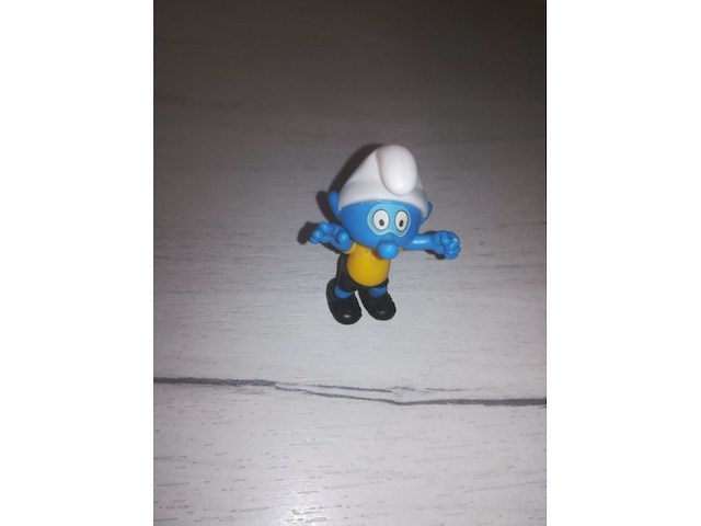 Stare kinder figure - Štrumf fudbaler 1