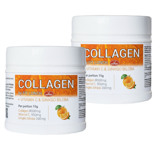 Olympic Kolagen + Vitamin C&Gingko Biloba Pomorandže 450g, 2 komada