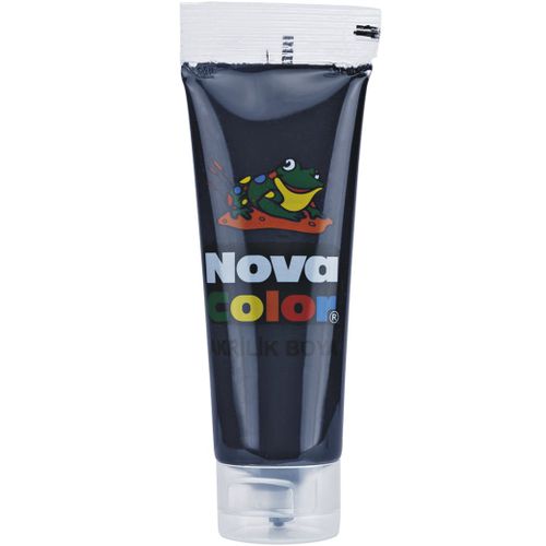 Nova Color Slikanje - Akrilne Boje 75g - Crna - 540054