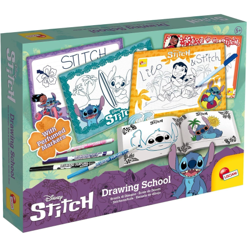 Stitch Skola Crtanja Lisciani 107575