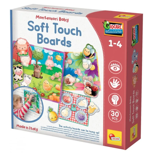 Montesori Baby Soft Touch Slagalice 107834 Lisciani