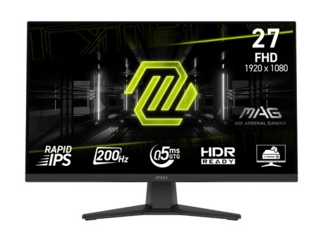 MSI 27 inča MAG 272F FHD 1920x1080 Rapid IPS 200 Hz HDR Ready gaming monitor