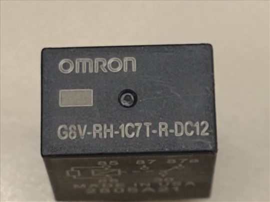 OmronRelej 12V 5-pin G8V-RH-1C7T-R-DC12 USA novo