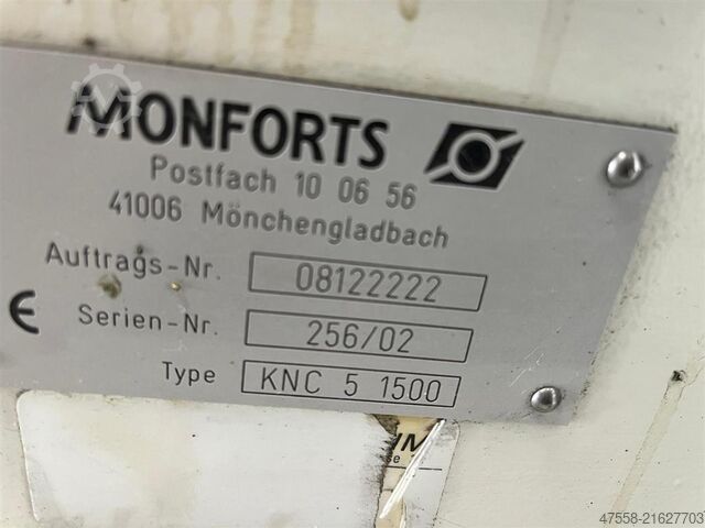 CNC lathe
MONFORTS KNC5