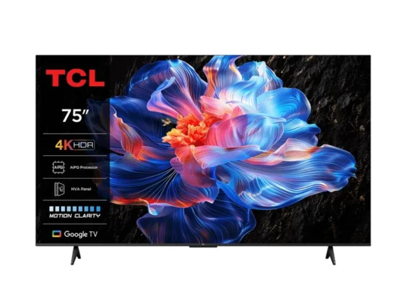 TCL Televizor 75P6K DLED 75'' 4K UHD 60Hz Google TV crna