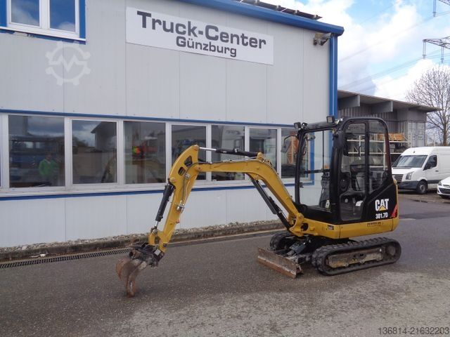 Mini bager
CATERPILLAR 301.7D SW + Schaufel