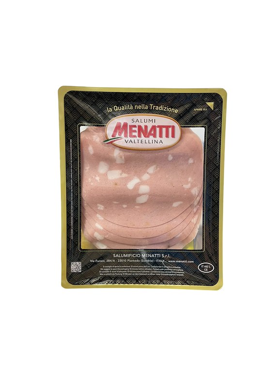 MORTADELA VALTELLINA MENATTI SLICE 100G
