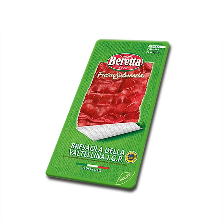 PRŠUT BRESAOLA DELLA VALTELINA BERETTA 70 G SLICE