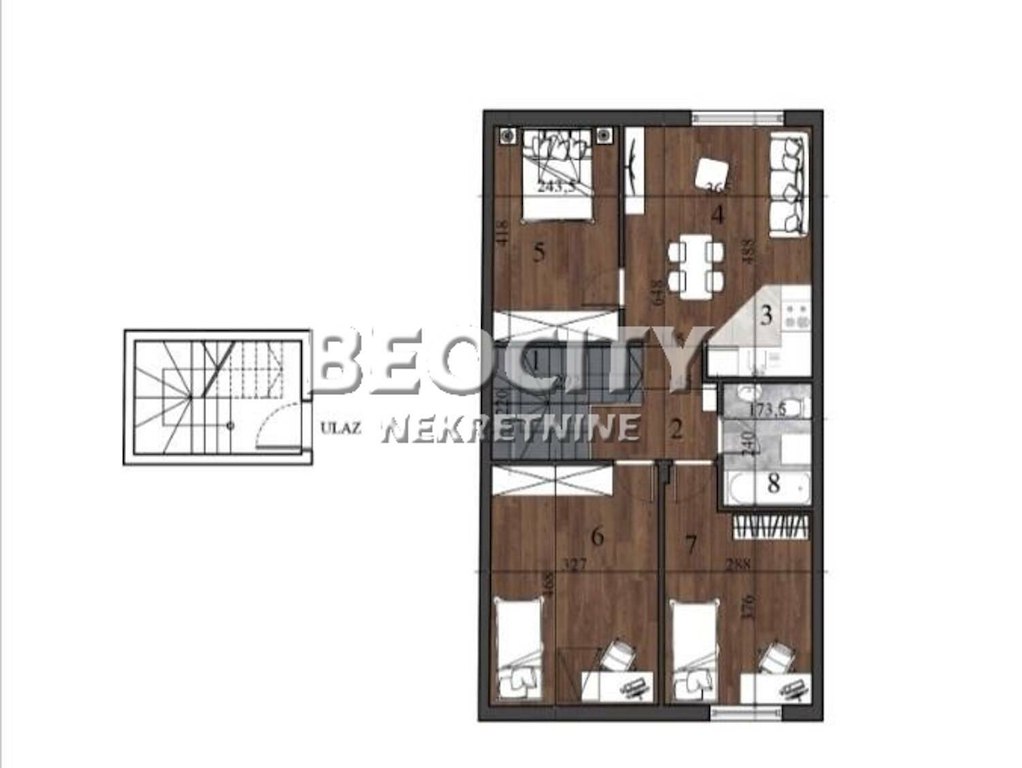 Cetvorosoban stan, Novi Sad - Nova Detelinara | Prodaja · 63m² · 177.436€