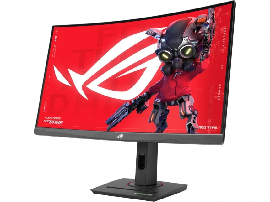 ASUS 27 inča ROG Strix XG27WCS USB Type-C Gaming zakrivljeni monitor crni