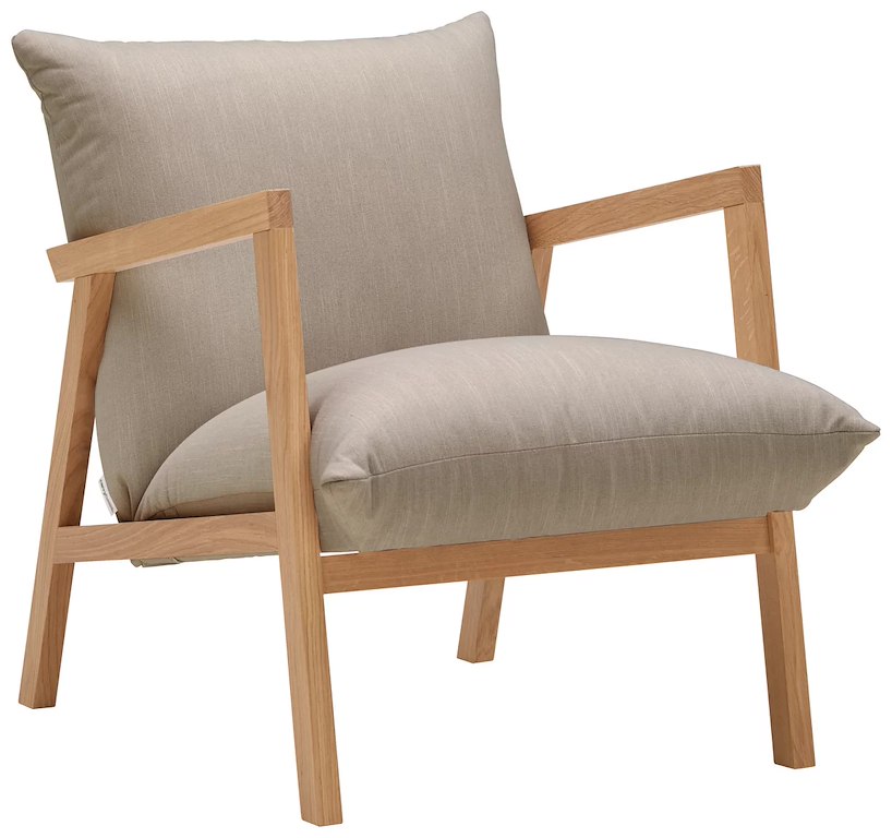 Carryhome FOTELJA 65/80/85 cm , svetlobraon