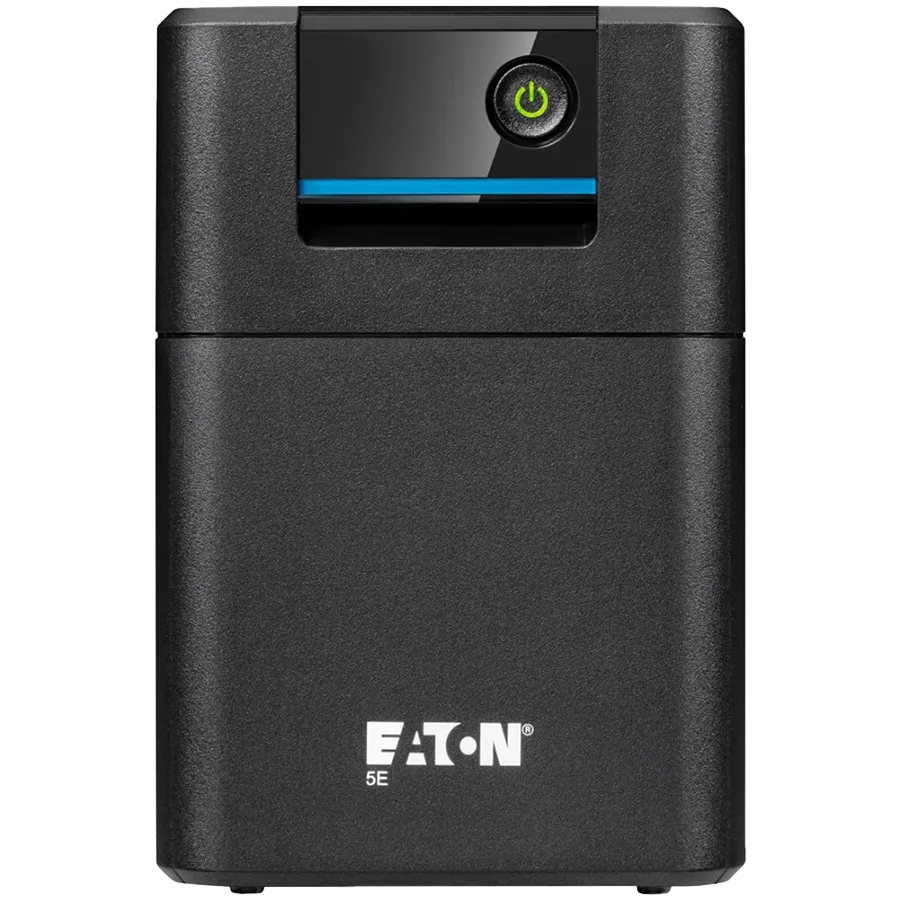 Eaton UPS 5E700UD Gen2 700VA/360W, Tower, Line Interactive, 2 x SCHUKO Outputs; 1 USB port, Constant battery recharge, cold start, Typical Backup 1 PC - 14 min; 2yr warranty