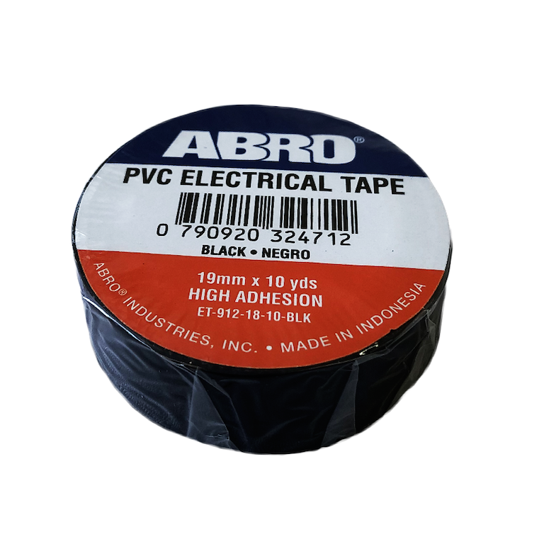 IZOLIR TRAKA PVC CRNA Abro