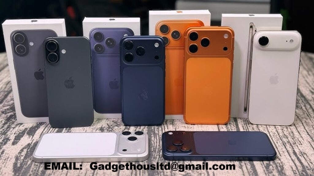 Original Apple iPhone 17 Pro Max, iPhone 17 Pro, iPhone Air
