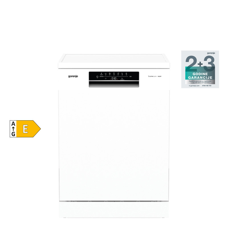 Gorenje mašina za pranje sudova GS642E90W + poklon Somat Gel i Machine Cleaner
