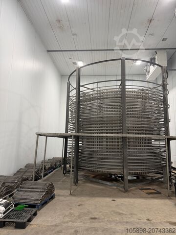 Spiralni sistem za hlađenje na sobnoj temperaturi sa visokim kapacitetom protoka.
York Spiral cooler