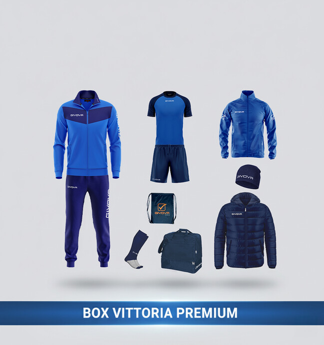 BOX VITTORIA PREMIUM plava-tamno plava XL