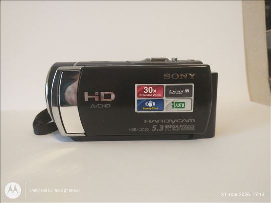 SONY HDR-CX190 digitalna kamera