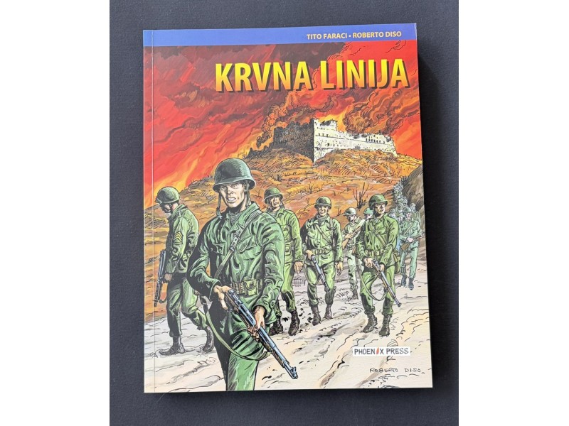 Krvna linija - Roberto Diso + njegov autogram