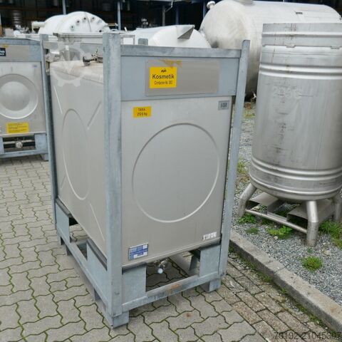 1000 litara IBC kontejner napravljen od V2A
Gempp & Unold AG 9743
