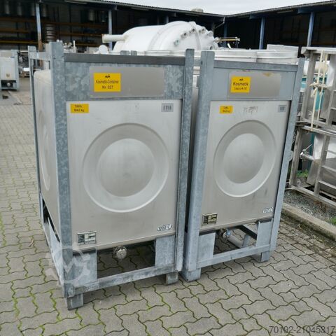 Posuda od 1000 litara napravljena od V2A
Gempp & Unold AG 9740